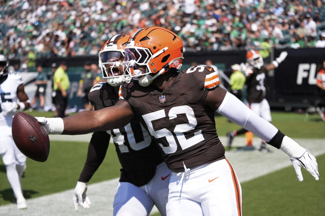 Gabriel starts as Browns get preseason win over Eagles | News, Sports ...